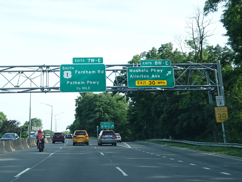 East Coast Roads - Bronx Parkway - Southbound Views