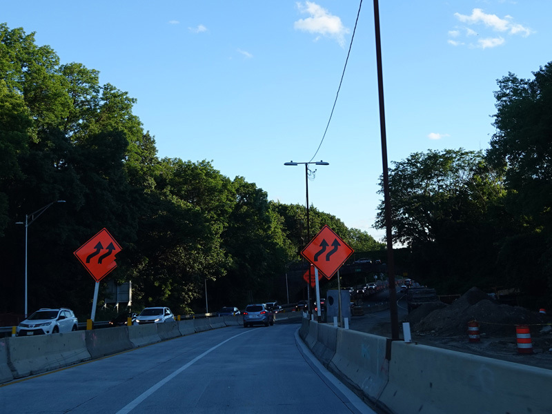 East Coast Roads - Bronx Parkway - Southbound Views